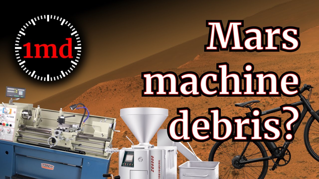 1MD - Mars machines - Ancient machine parts on the surface of Mars ...