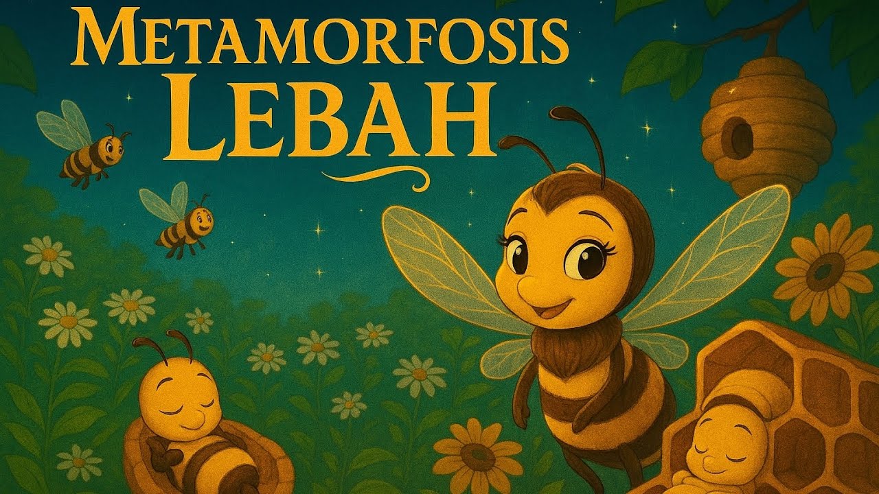 METAMORFOSIS LEBAH || EDUKASI ANAK - YouTube