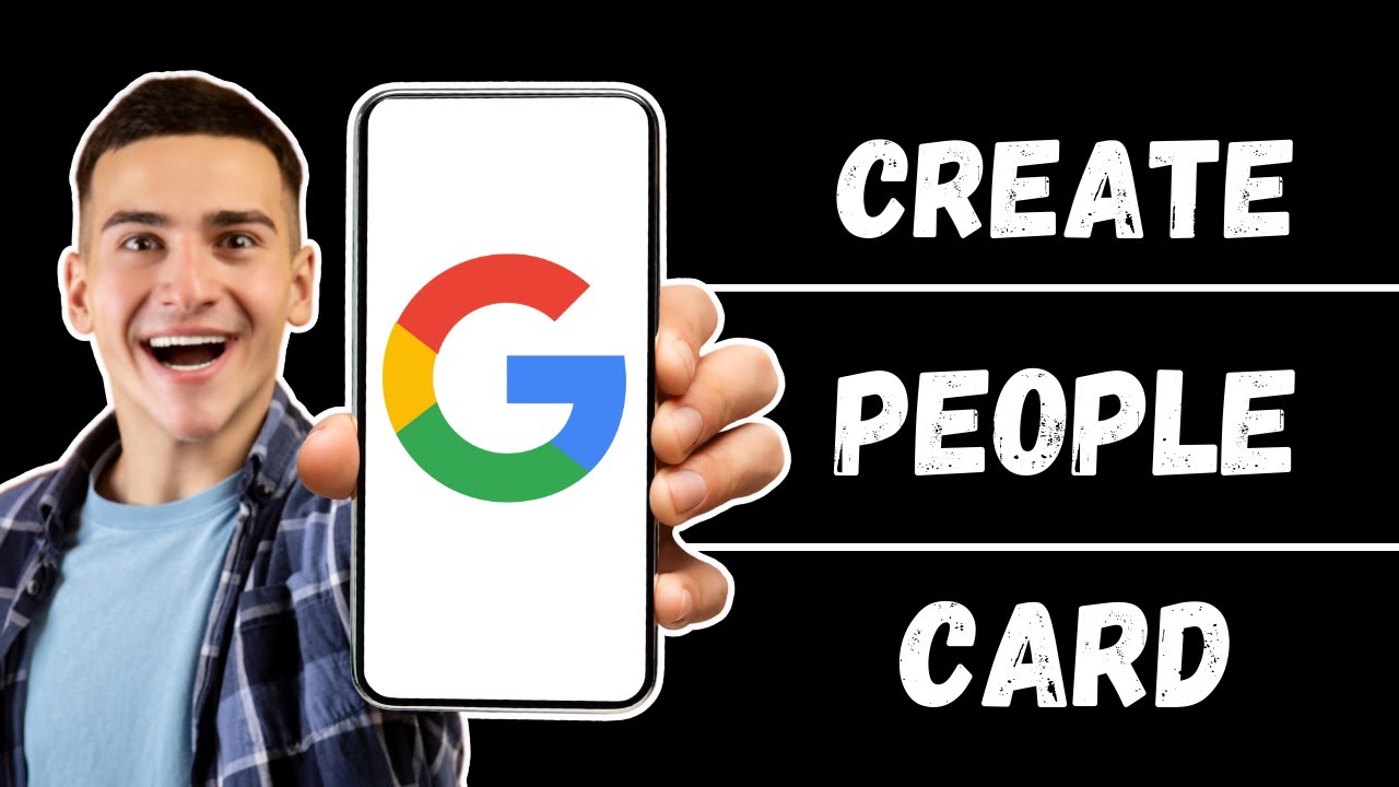 How to CREATE your GOOGLE People Card | ADD me to Search - YouTube