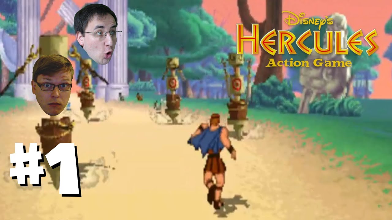 Hercules [PS1] #1 - Überraschend schwerer erster Boss! - YouTube