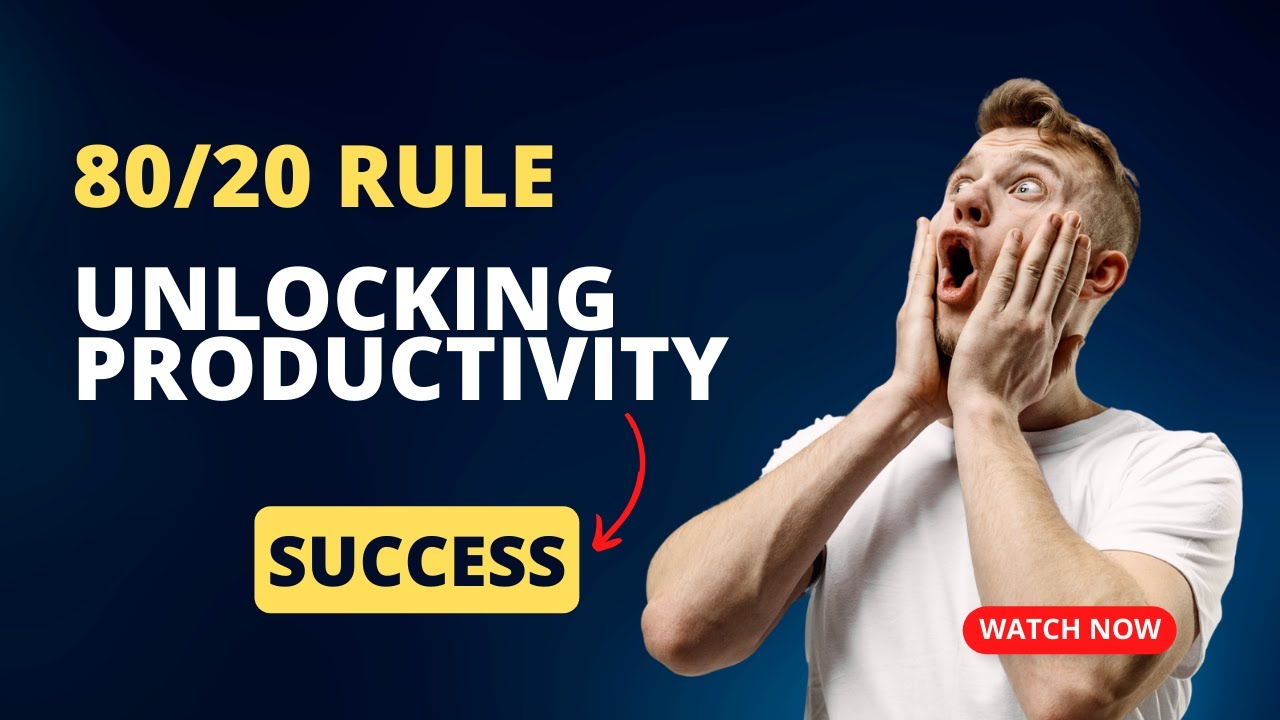 UNLOCKING PRODUCTIVITY: The 80/20 Rule Explained for High Achievers 💪 ...