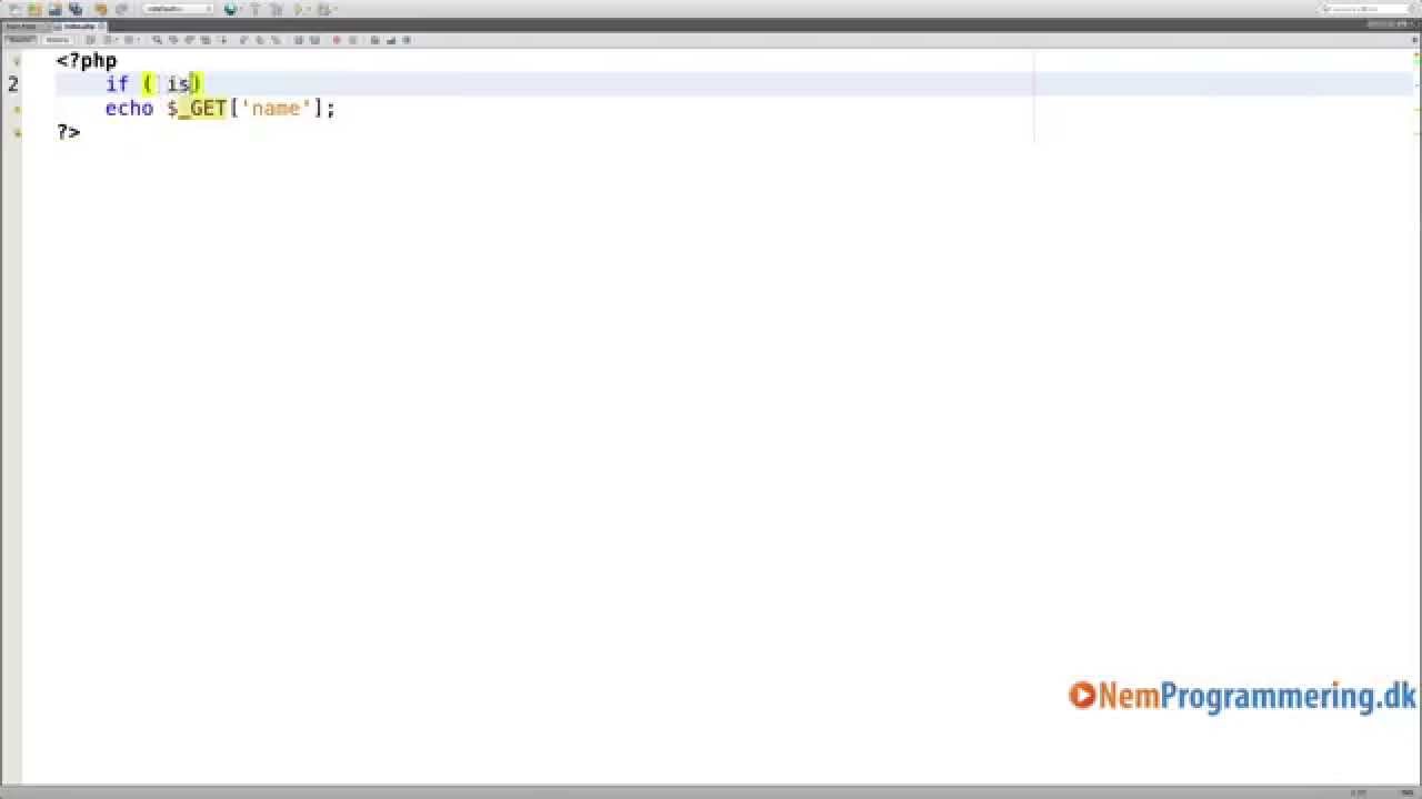Php Guide Tutorial 22 Get Variabler I Php Youtube 1074