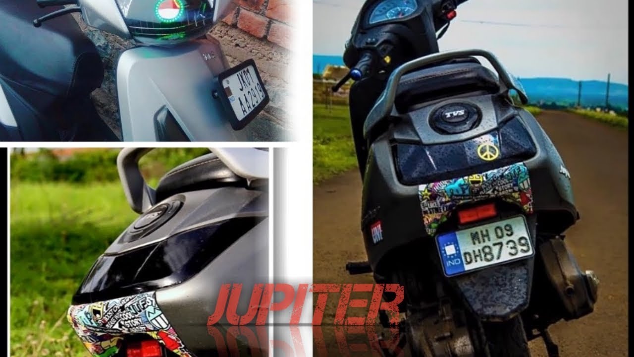 Modified tvs jupiter || modification moto - YouTube