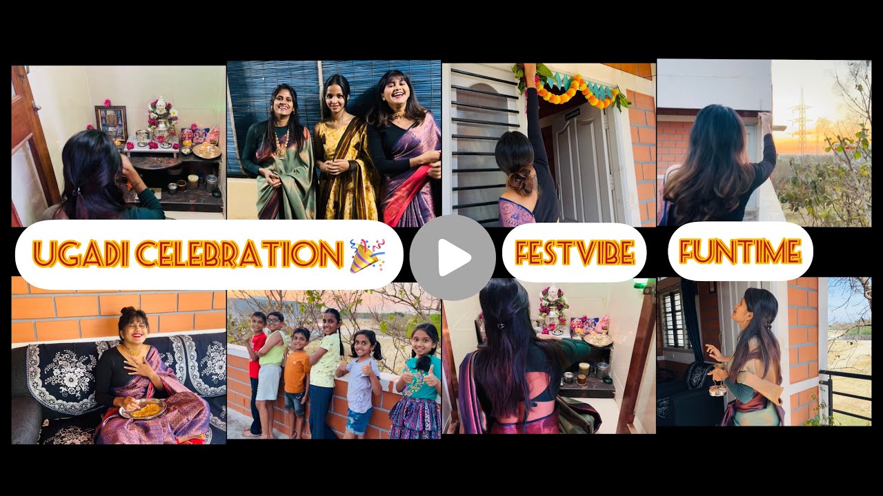 Ugadi celebration🌾|| Hosa varusha || bevu-bella🌿|| festival vibe || # ...