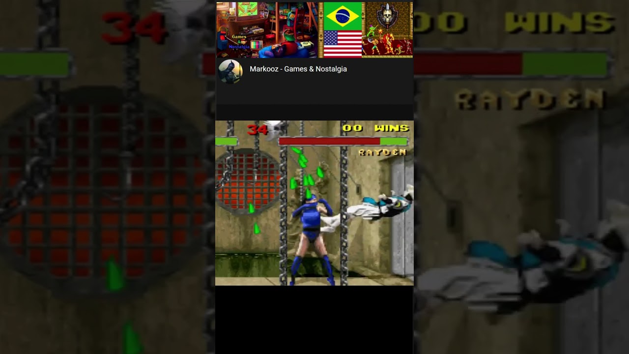 Kitana Combo 100% MK2 SNES - YouTube