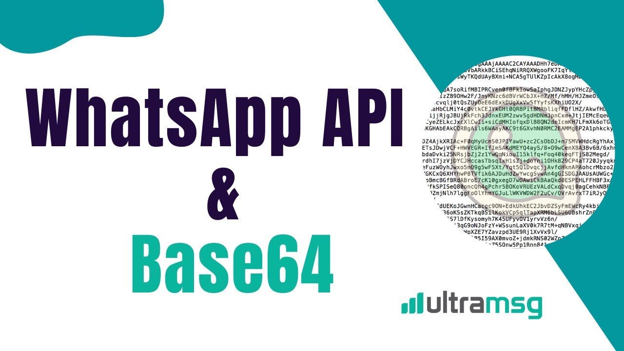 Send Whatsapp Api Images And Documents Using Base64 Youtube