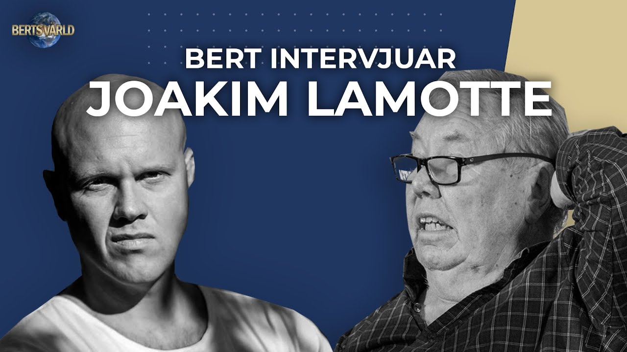 Journalisten Joakim Lamotte intervjuas av Bert Karlsson - YouTube