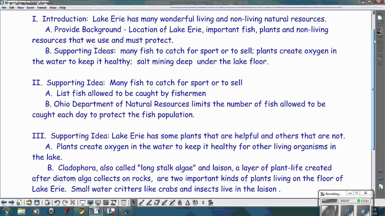 5Research Paper Outlining.wmv - YouTube