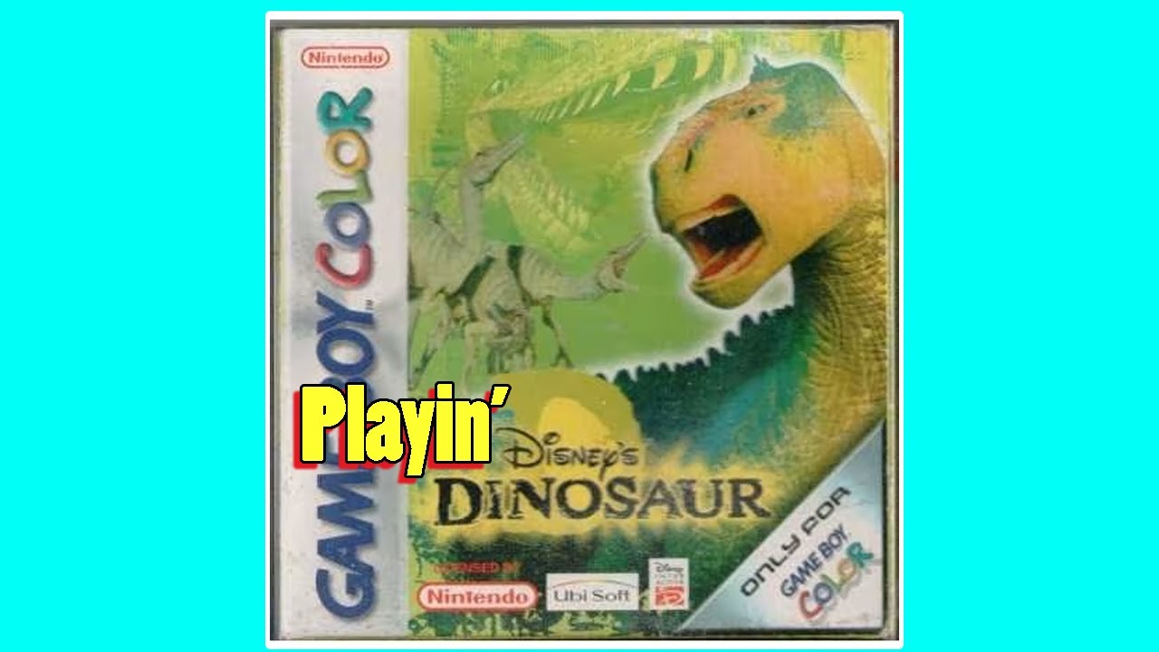 Playin' Disney's Dinosaur - Game Boy Color - YouTube