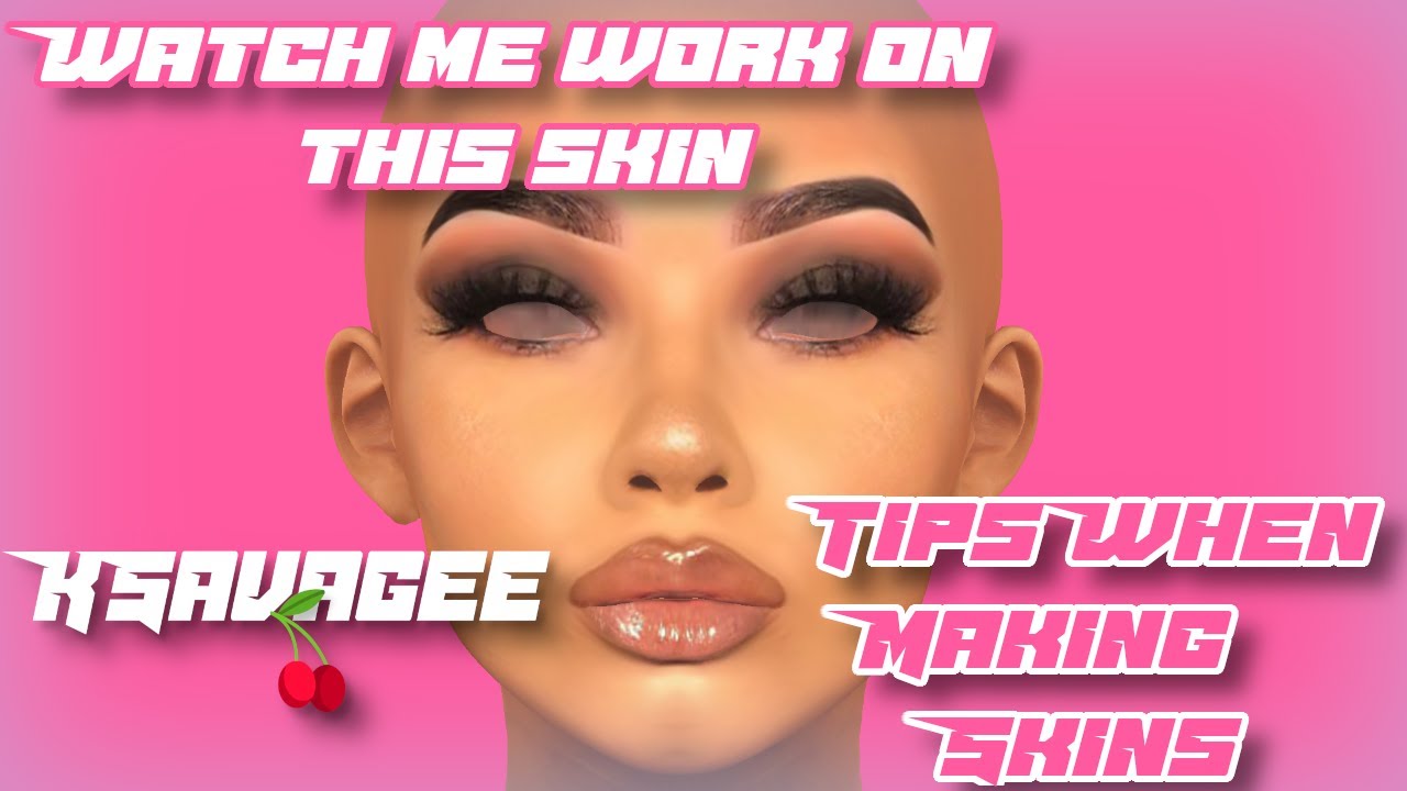 Tips When Making Skins For Secondlife | Mini Tutorial !!! 💕 🌙 - YouTube