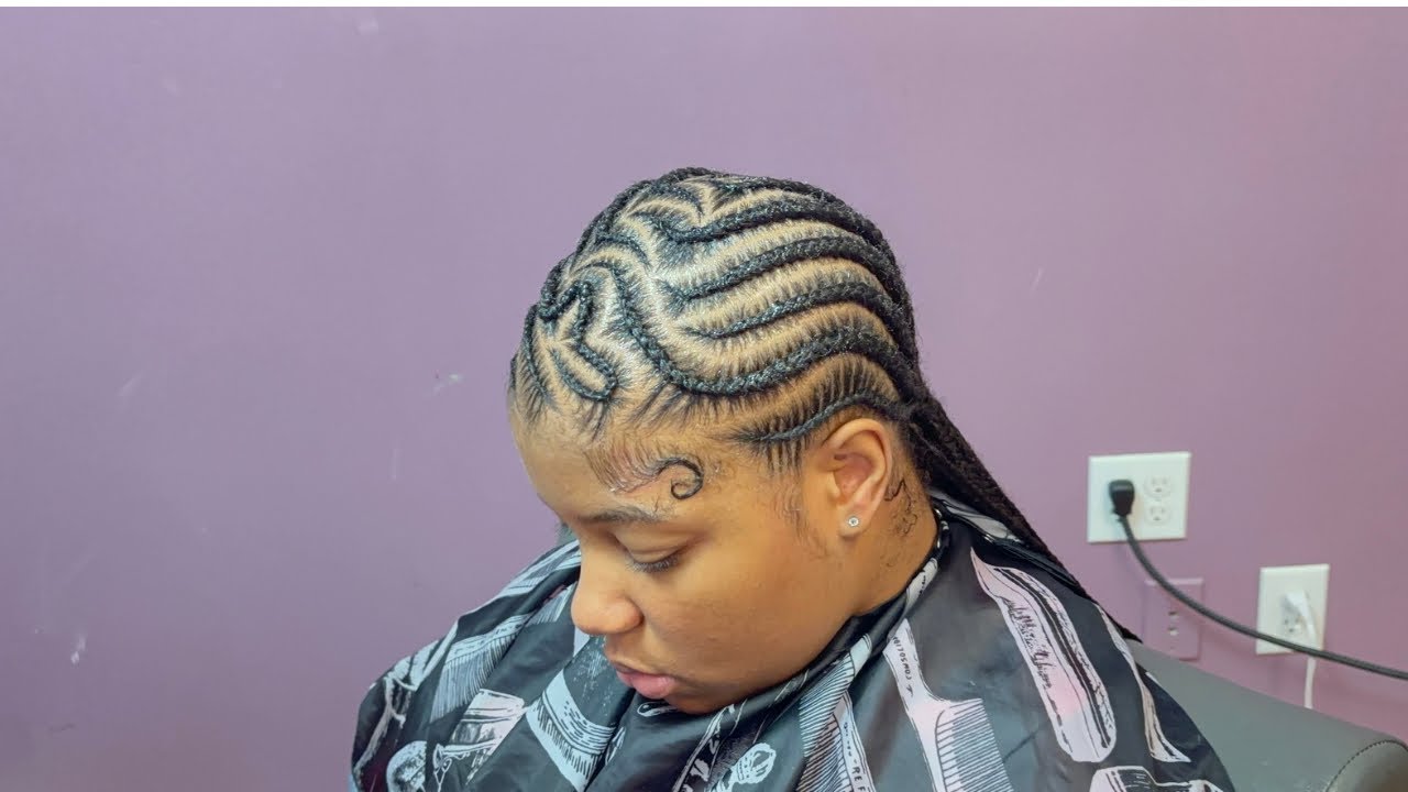 NEW TRENDING LATTO BRAIDS |STITCH STRAIGHT BACKS TUTORIAL - YouTube