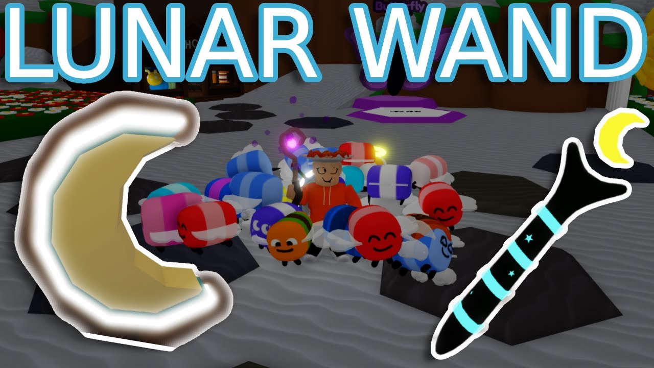 GETTING LUNAR WAND LIVE! | Roblox Beekeepers - YouTube