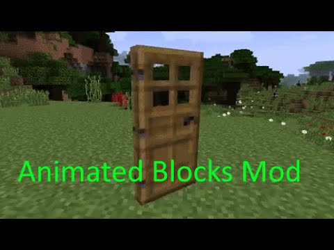 Review EN 1 MINUTO Animated Blocks Mod para Minecraft 1.7.10 - YouTube