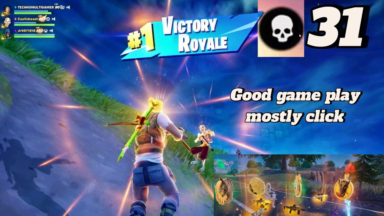 31 kills Trio Vs Squads Gameplay Wins with little boy taking (Fortnite ...