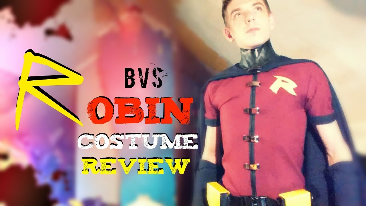 BvS Robin Costume -Review - YouTube