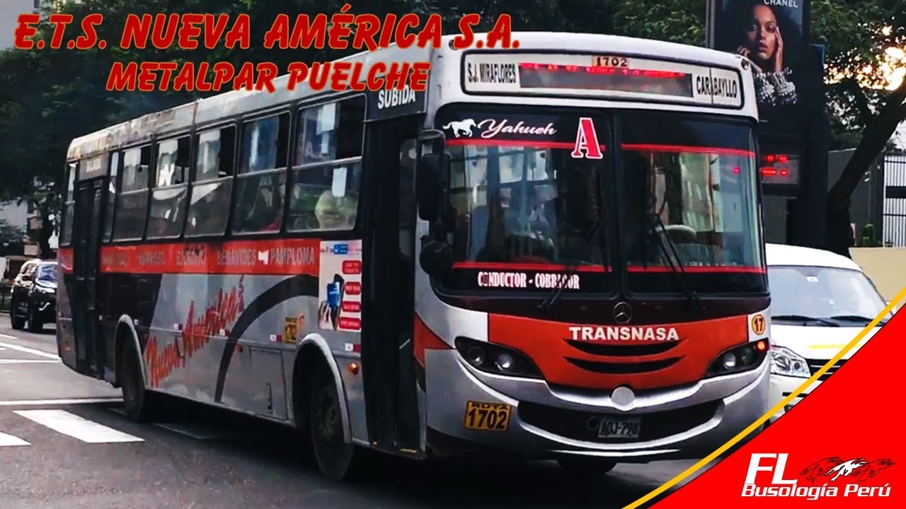 Metalpar Puelche MB OF-1721 Euro II|TRANSNASA [RUTA 1702] - YouTube
