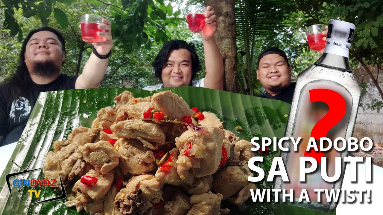 SPICY ADOBO SA PUTI WITH A TWIST! | MUKBANG | SOLID NA INUMAN ...