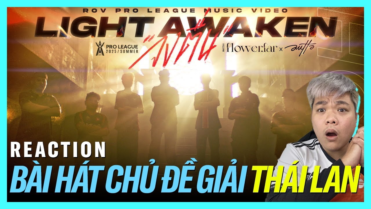 Light Awaken - Flower.far x AUTTA [Official MV] | RoV Pro League 2025 ...
