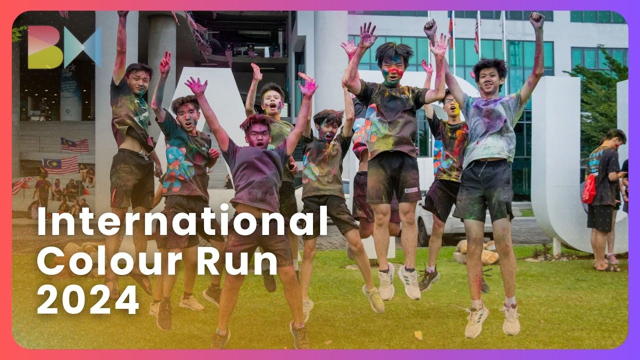 International Colour Run 2024 - YouTube