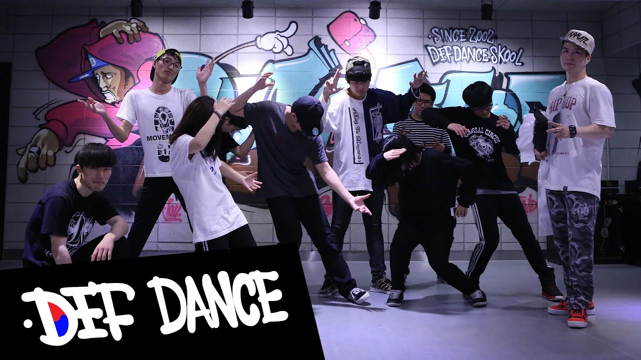팝핀댄스학원 | Def Dance Poppin Class Students | 데프댄스학원 강남점 팝핀댄스기초반 수업안무영상 ...