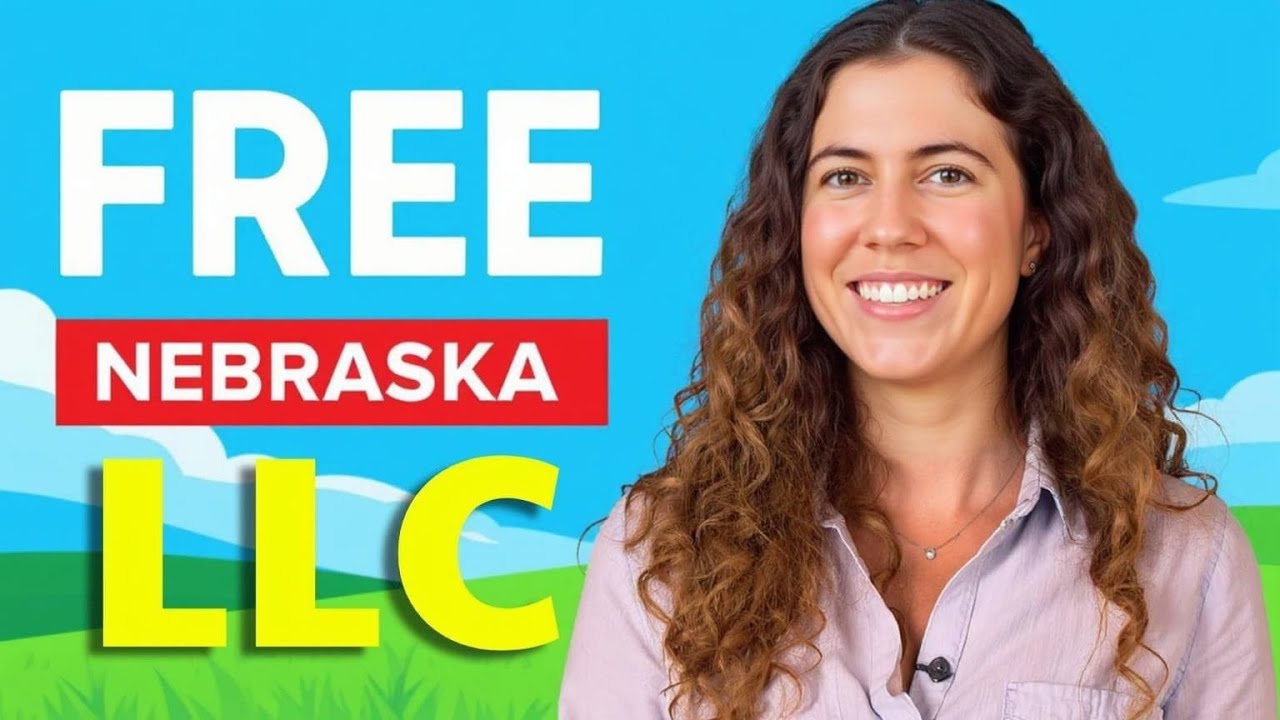 Nebraska LLC Guide - How To Start An LLC in Nebraska (for FREE) - YouTube