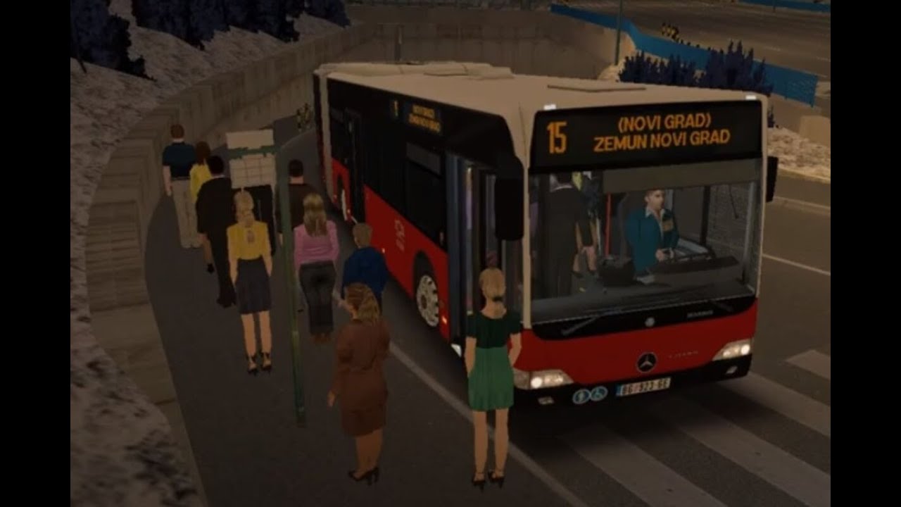 omsi 2 belgrade linija 45 isuzu - YouTube