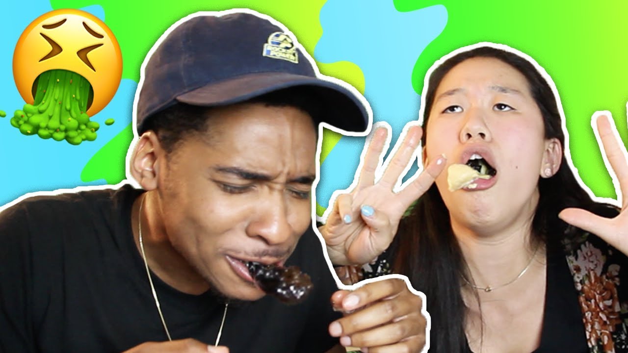 Eating WEIRD Food Combinations! | SLICE n RICE 🍕🍚 - YouTube