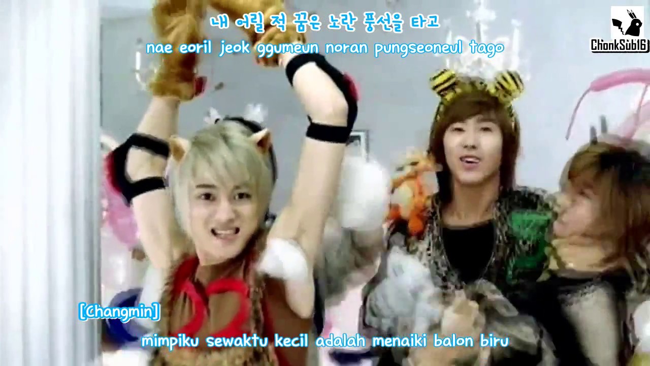 DBSK (TVXQ) - Balloon IndoSub (ChonkSub16) - YouTube
