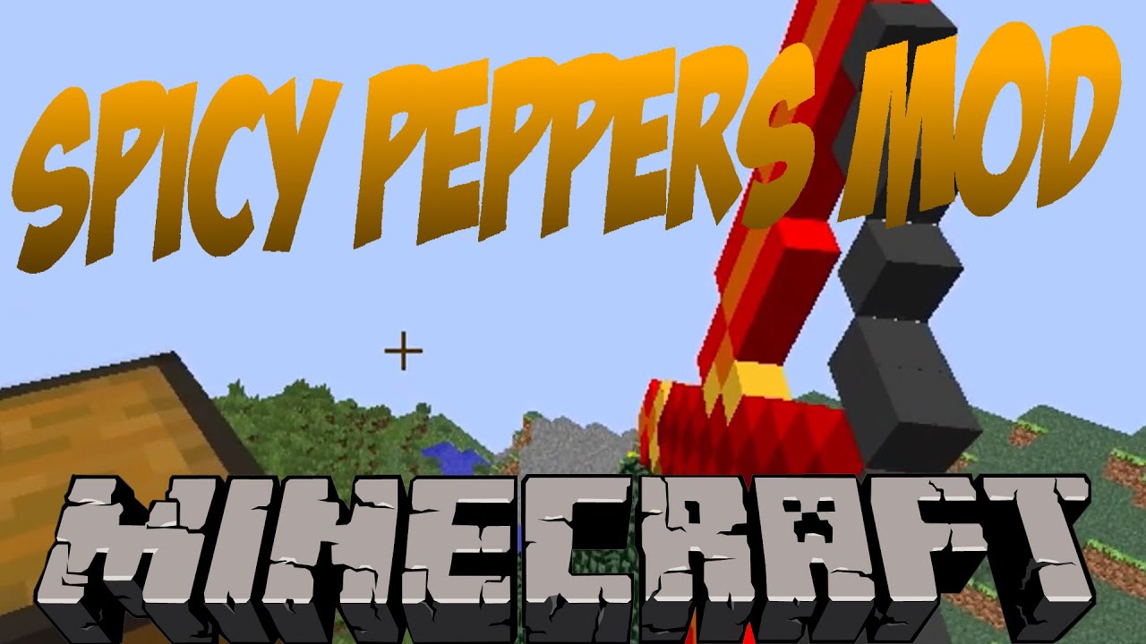 Minecraft | SPICY PEPPER MOD SHOWCASE | Minecraft 1.7.10 - YouTube