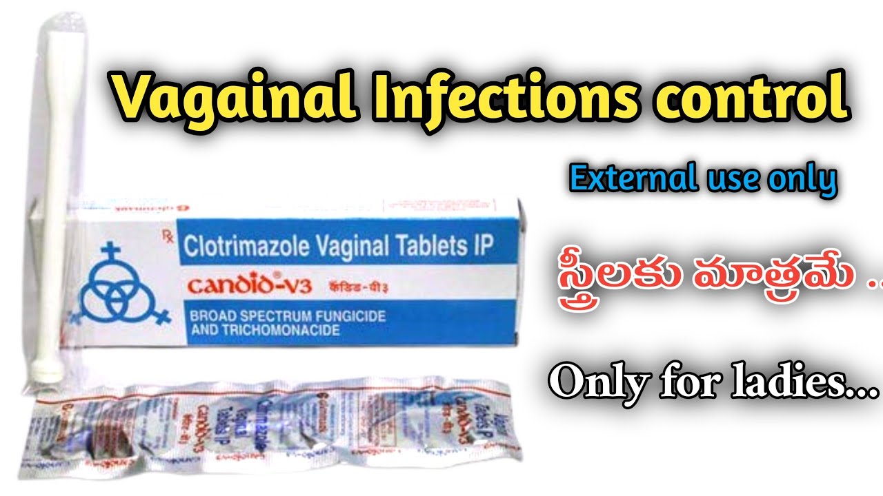 Candid V3 Tablet Uses in Telugu l Vaginal infections l yeast l White ...