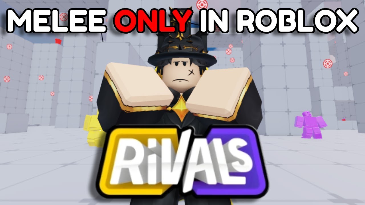 Melee only challenge in roblox rivals! - YouTube