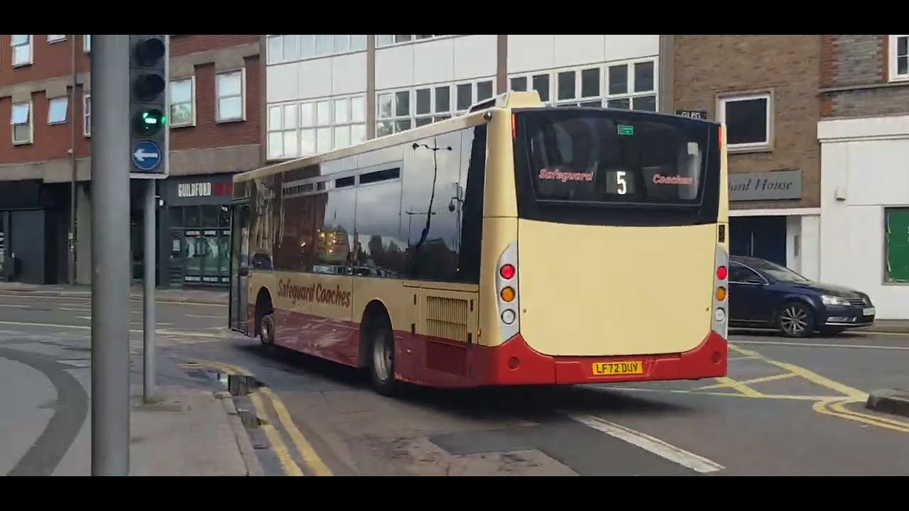 Here is the new Safeguard bus on the number 5 in Guildford Tuesday 31 ...