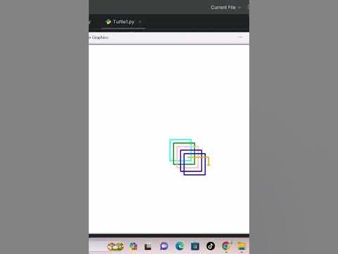 Draw in 20 seconds😀😀 Python turtle 🐢 #shorts #pythonshorts - YouTube
