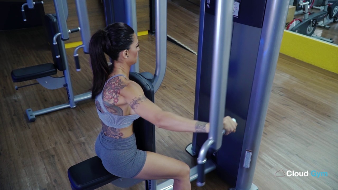 Inverted Crucifix Machine - Biceps Curl Machine - YouTube