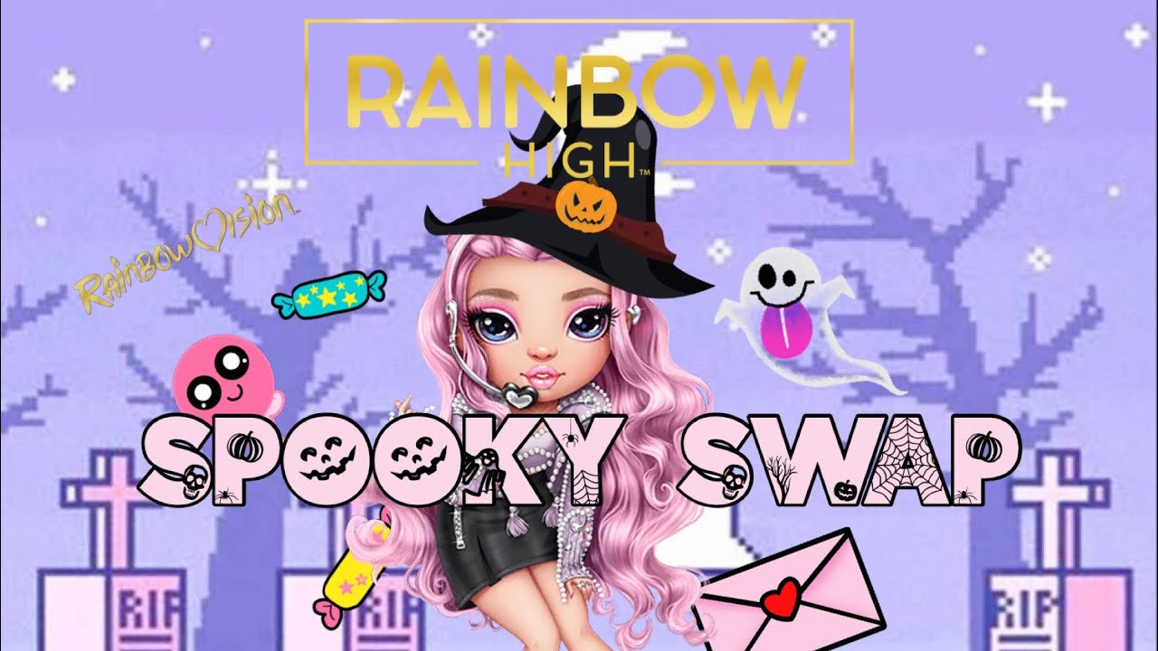 Rainbow High Spooky Swap Unboxing…like secret Santa but on Halloween🎃💜💕 ...