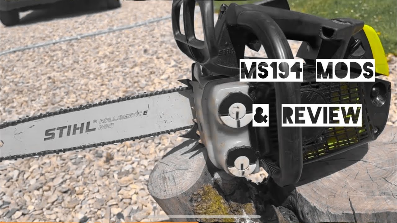 Stihl Chainsaw Modifications