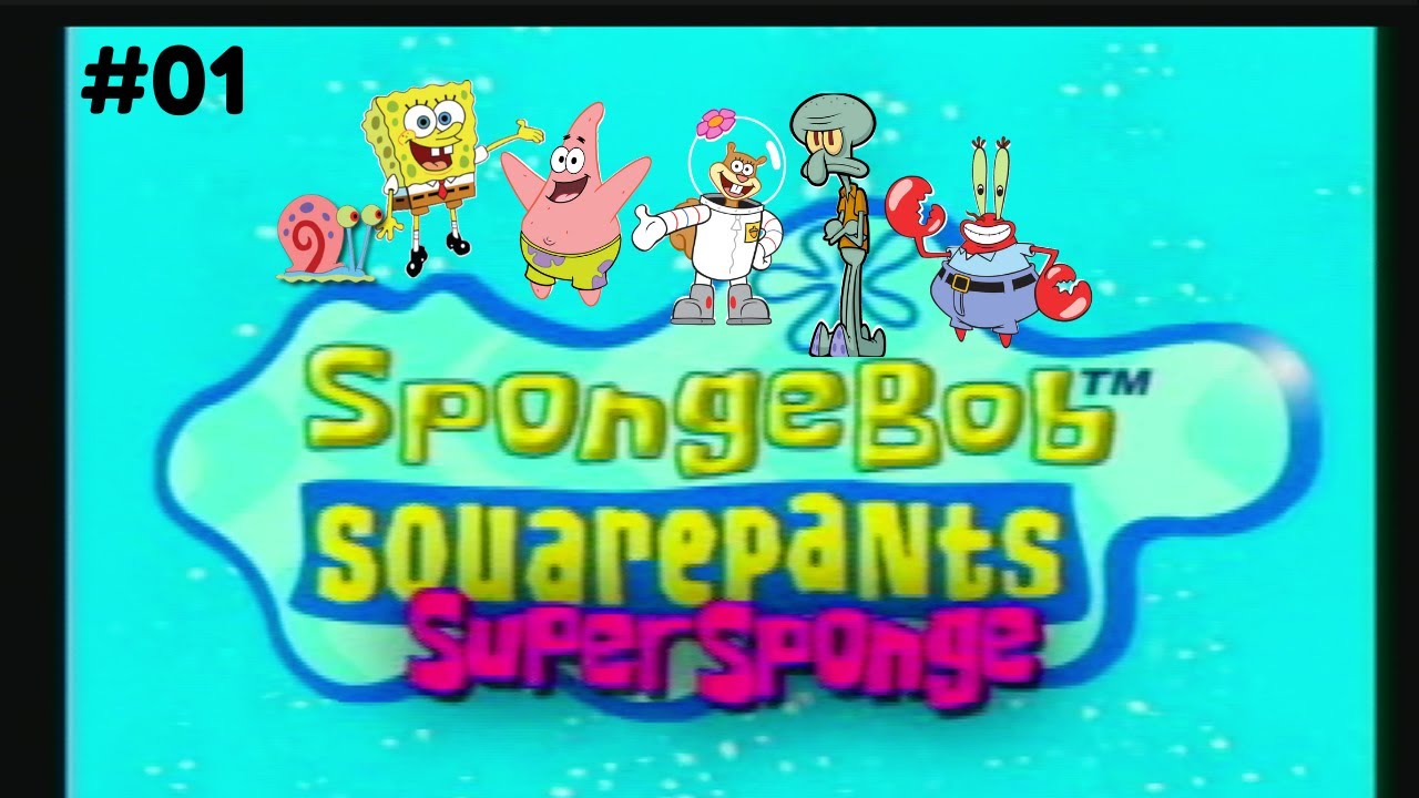 Let's Play SpongeBob SquarePants SuperSponge #01 Jelly Fields & Sandy's ...