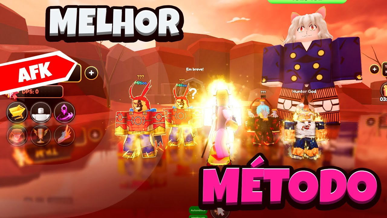 Como ficar forte usando as 2 melhores maneiras de farmar afk no Anime ...