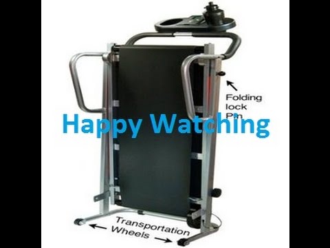 Phoenix 98510 Easy Up Manual Treadmill - YouTube