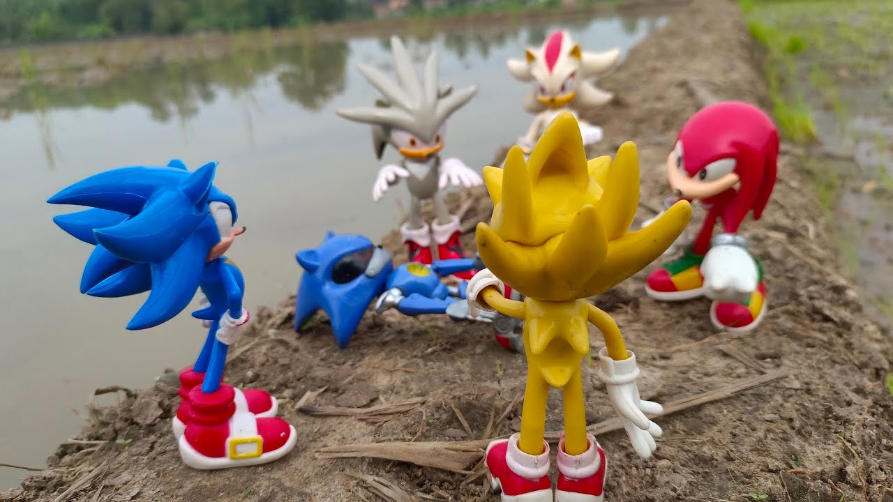 Sonic Hedgehog/Unboxing Figure/Super Sonic/Warehog/Metal Sonic/Knuckles ...