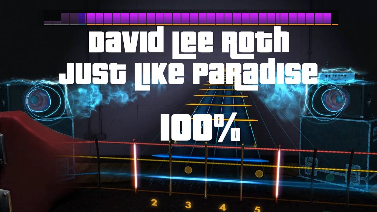 David Lee Roth Just Like Paradise Rocksmith 2014 Playthru Youtube