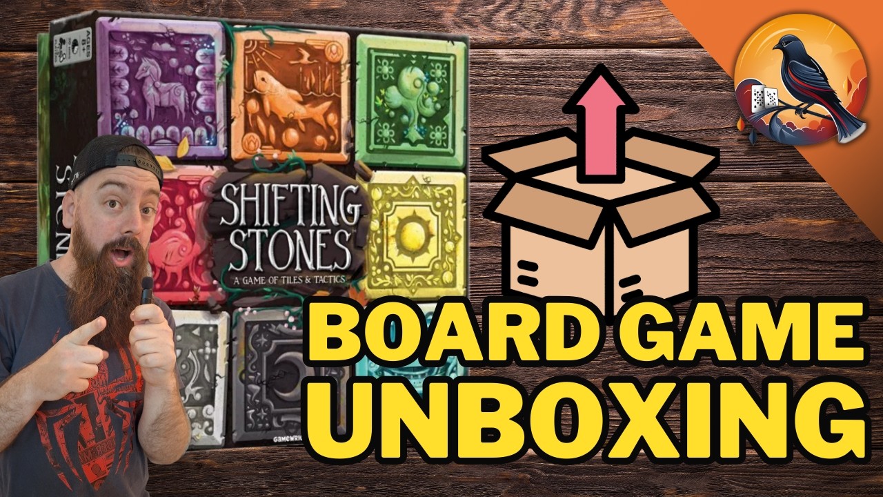 Shifting Stones - Board Game Unboxing - YouTube