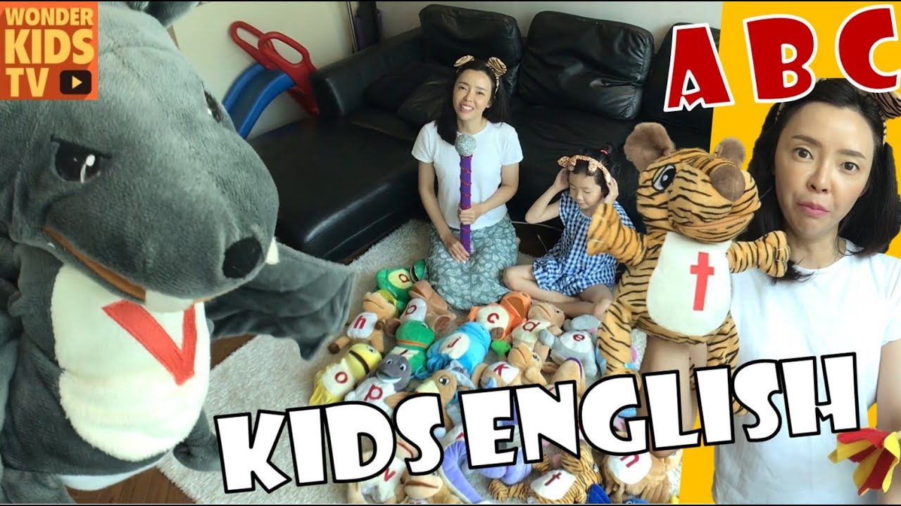 [Learn English] kids English 알파벳 배우기. ABC 어린이 영어 kids FUN Eglish - YouTube