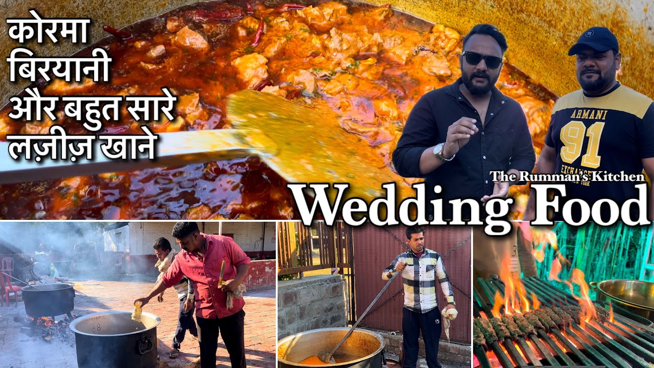 Wedding Food Vlog | Bhopal Ki Shadi Ka Nawabi Khana | Butter Chicken ...