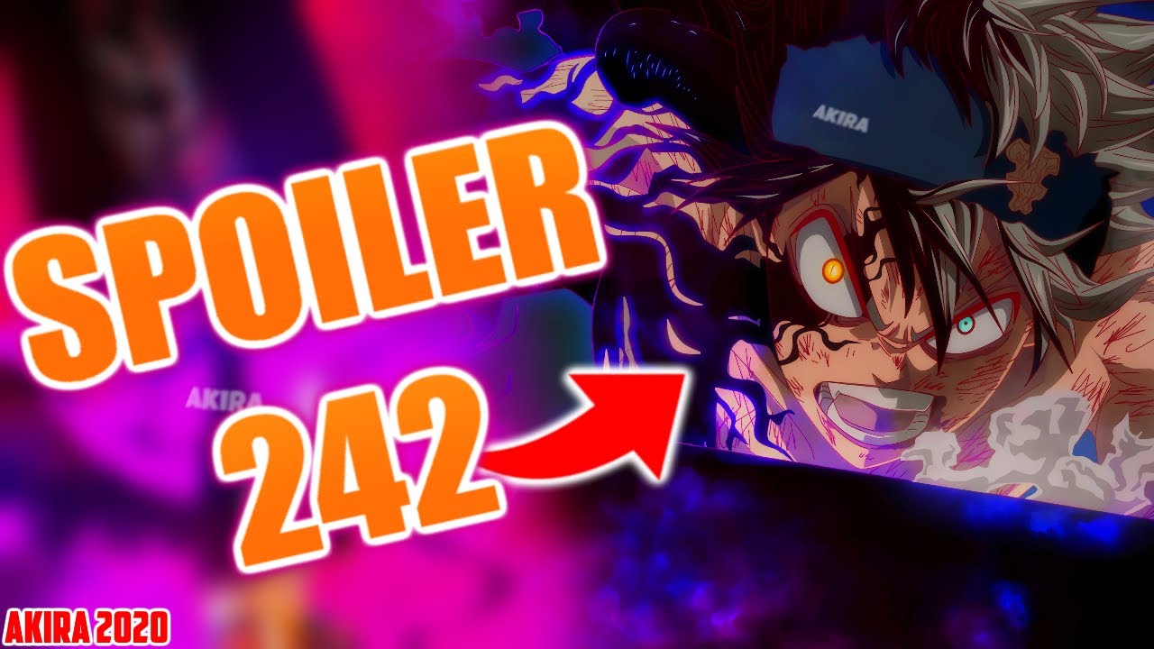 SPOILER TALK Black Clover Kapitel 242 - YouTube