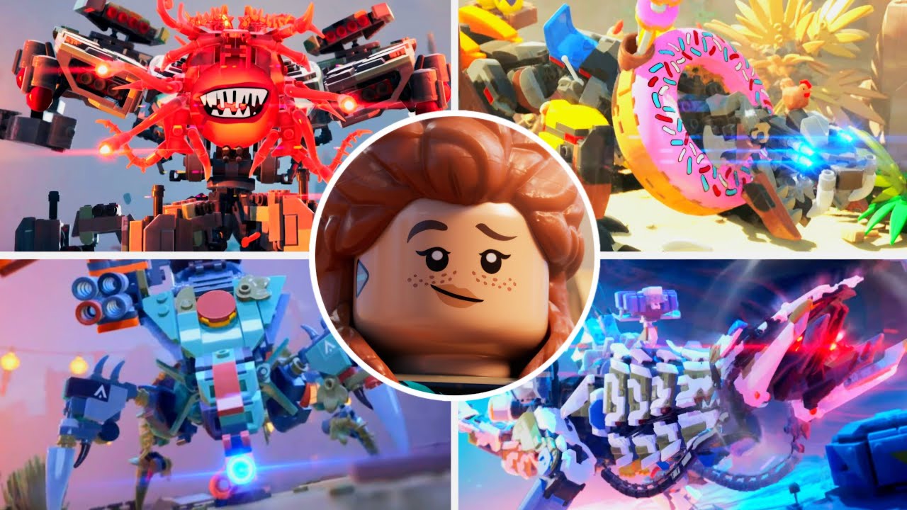 LEGO HORIZON ADVENTURES All Bosses & Ending (4K 60FPS PS5 PRO) No ...