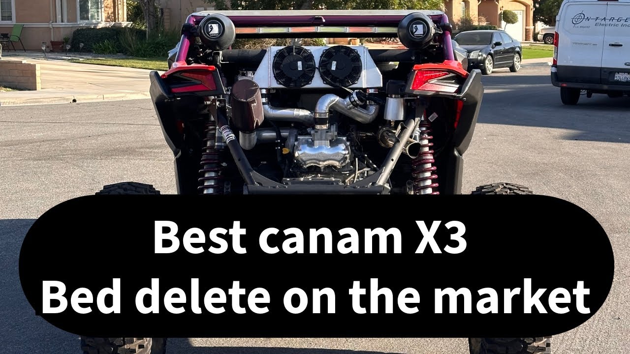 Tklan Fab CanAm X3 Bed Delete Install. (How To) - YouTube