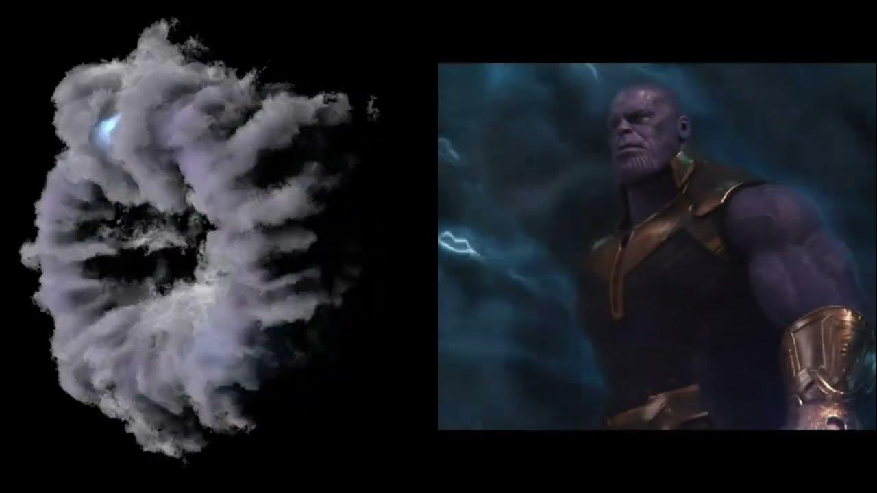 Cinema 4D tutorial | Special effects from Marvel's Thanos portal | Спецэффекты портал Таноса C4D ...