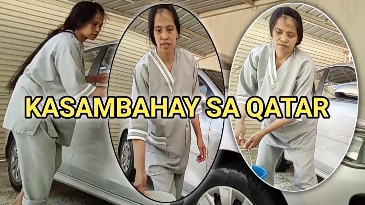 Tadhana ng isang kasambahay sa Qatar nagka car wash episode episode 55 ...