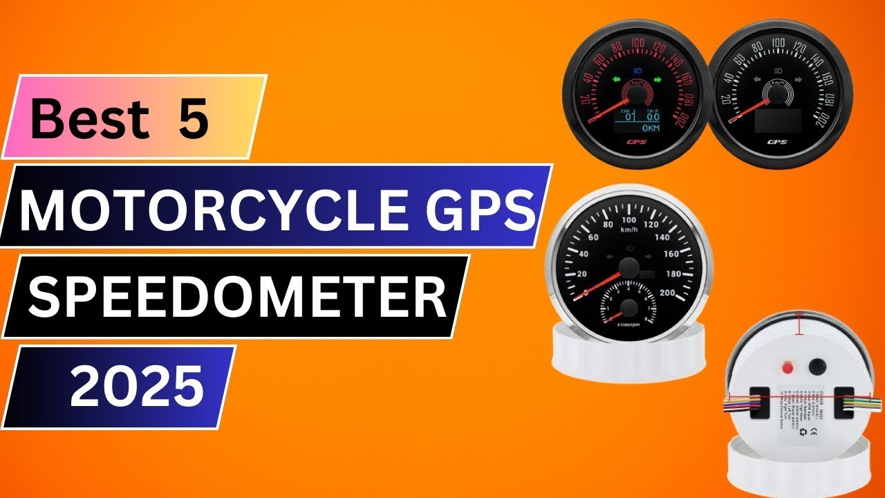 Top 5 Best Motorcycle GPS Speedometer in | 2025 - YouTube